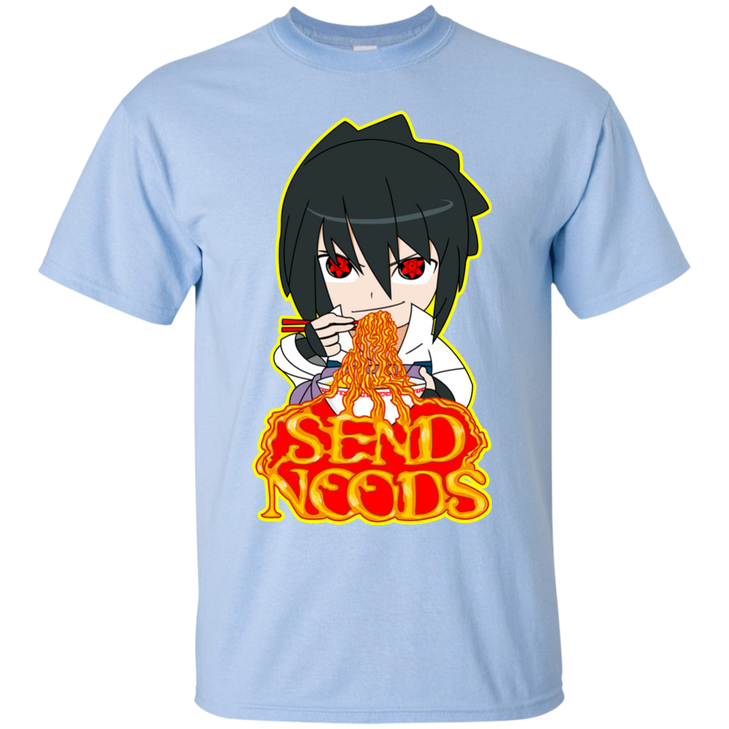Sasuke Send Noods Basic Tee – Teem Meme